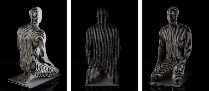 Modern Disappearing Sculpture by Julian Voss-Andreae-YouFine