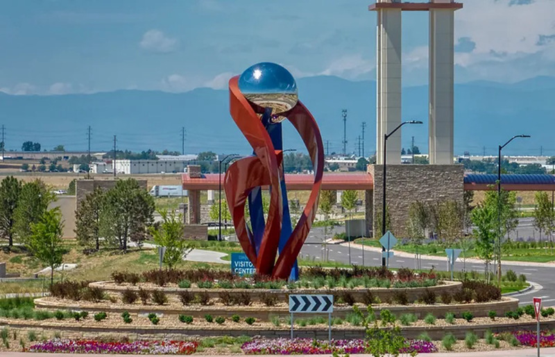 Large Stainless Steel Landmark Sculpture Public Art-YouFine