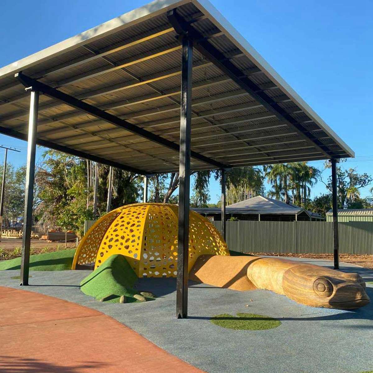 Custom Painted Stainless Steel Skeleton Dome Sculpture - YouFine Sculpture